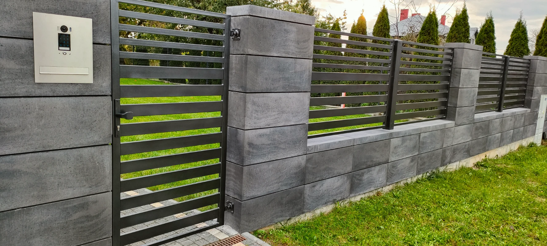 Ogrodzenia palisadowe Nr 1 - JKZ Trybik